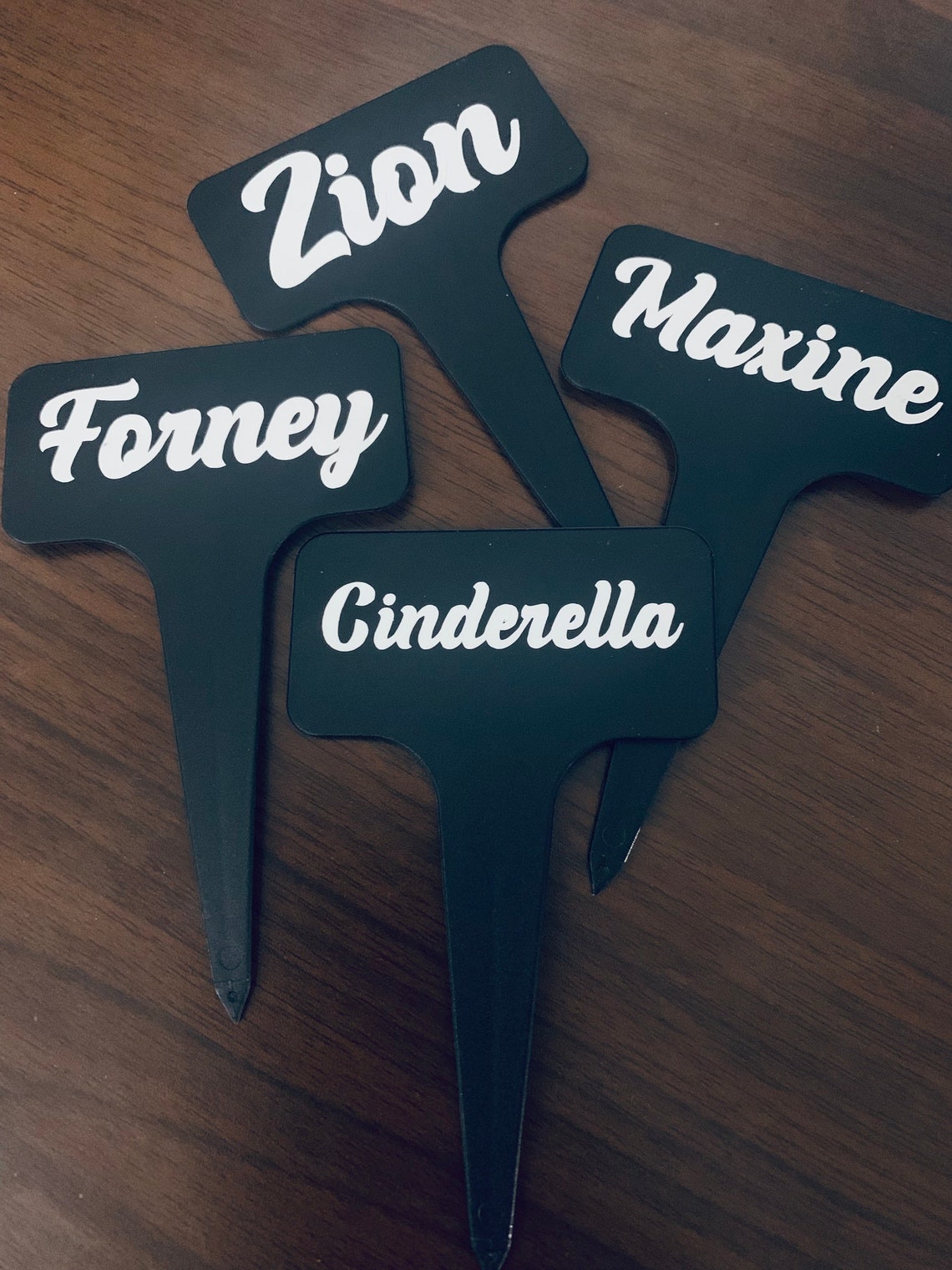 Customizable Plant Name Tags Plant Identification Plant Tag | Etsy