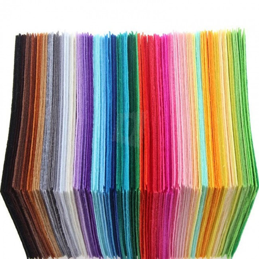 Wool Felt -10 Sheets-9x12 Inch-woolen Mix of Felt-felt Sheets of Wool ...