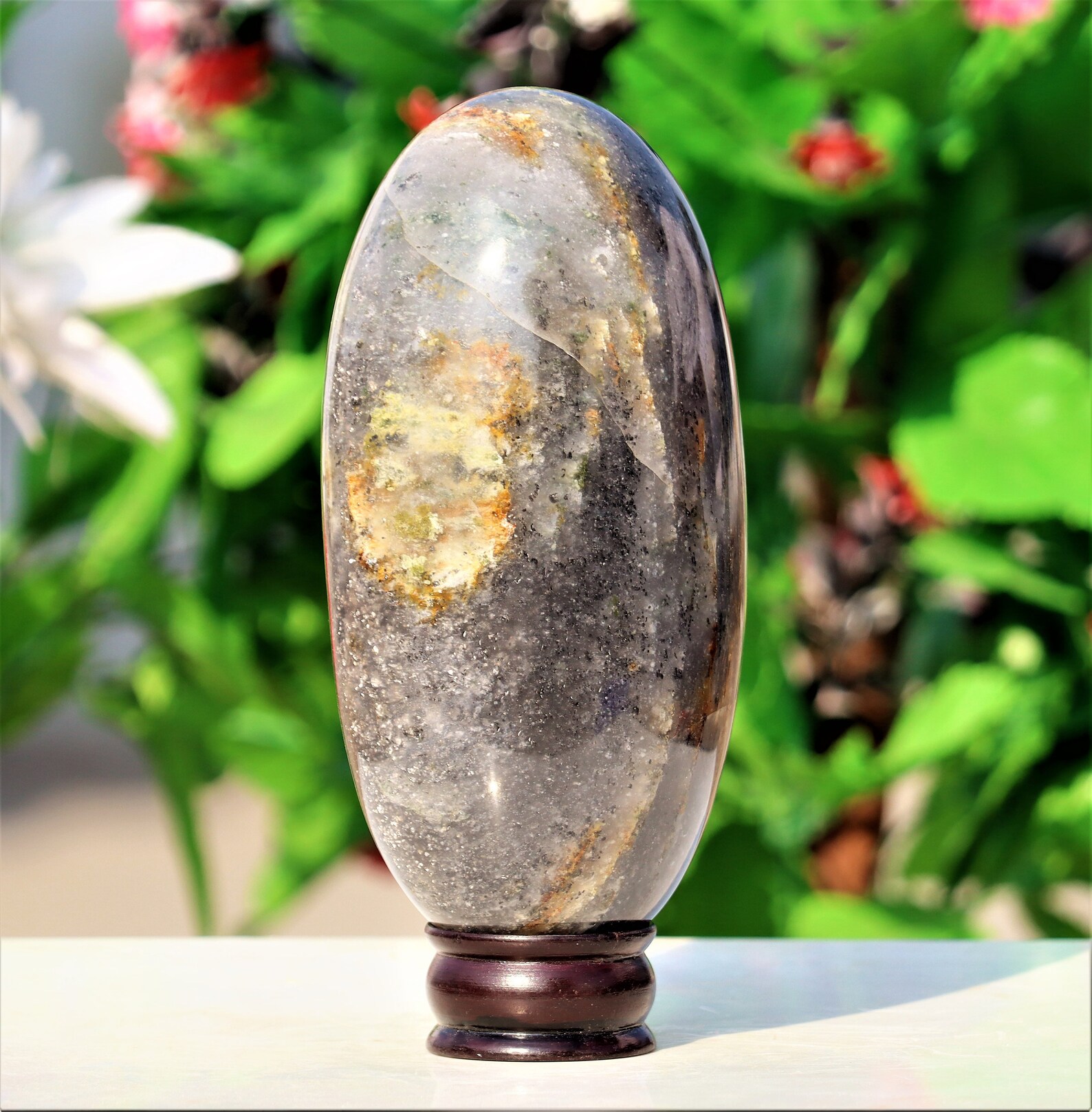 Huge 200MM Beautiful Natural Grey Kyanite Stone Chakra Healing - Etsy