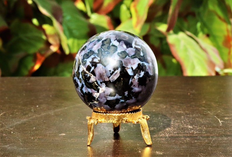 Small 50MM Natural Blue Indigo Gabbro Merlinite Stone Healing - Etsy