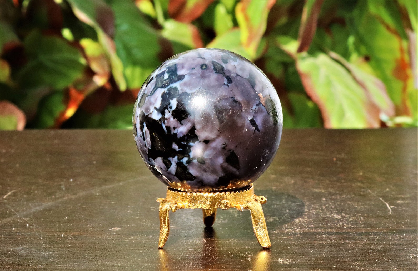 Small 50MM Natural Blue Indigo Gabbro Merlinite Stone Healing - Etsy