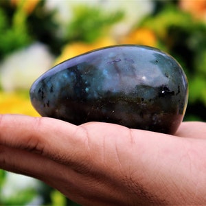 Small 70MM Natural Good Quality Grey Labradorite Stone Flash - Etsy