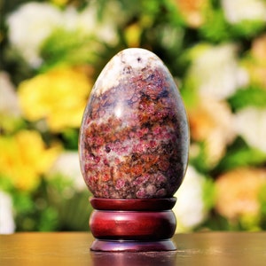 Large 110MM Natural Ruby Corundum in Matrix Stone Crystal Metaphysical ...