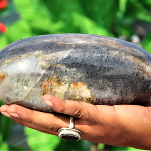 Huge 200MM Beautiful Natural Grey Kyanite Stone Chakra Healing - Etsy
