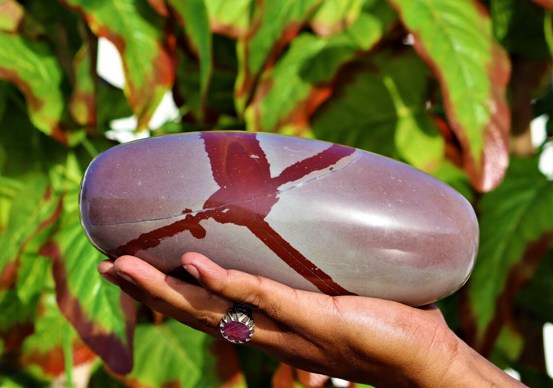 Large 215MM Natural Narmada Stone Made Healing Metaphysical | Etsy