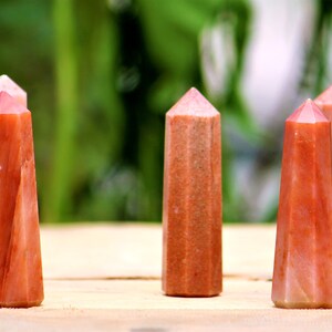 Egyptian 8 Faceted 70MM Mini Red Moonstone Metaphysical - Etsy