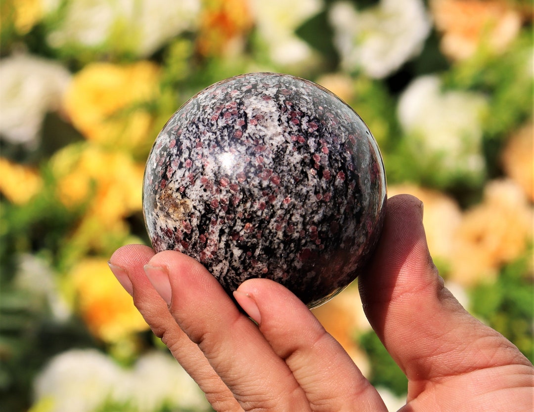 Small 65MM Natural Pink Ruby in Matrix Stone Metaphysical Meditation ...