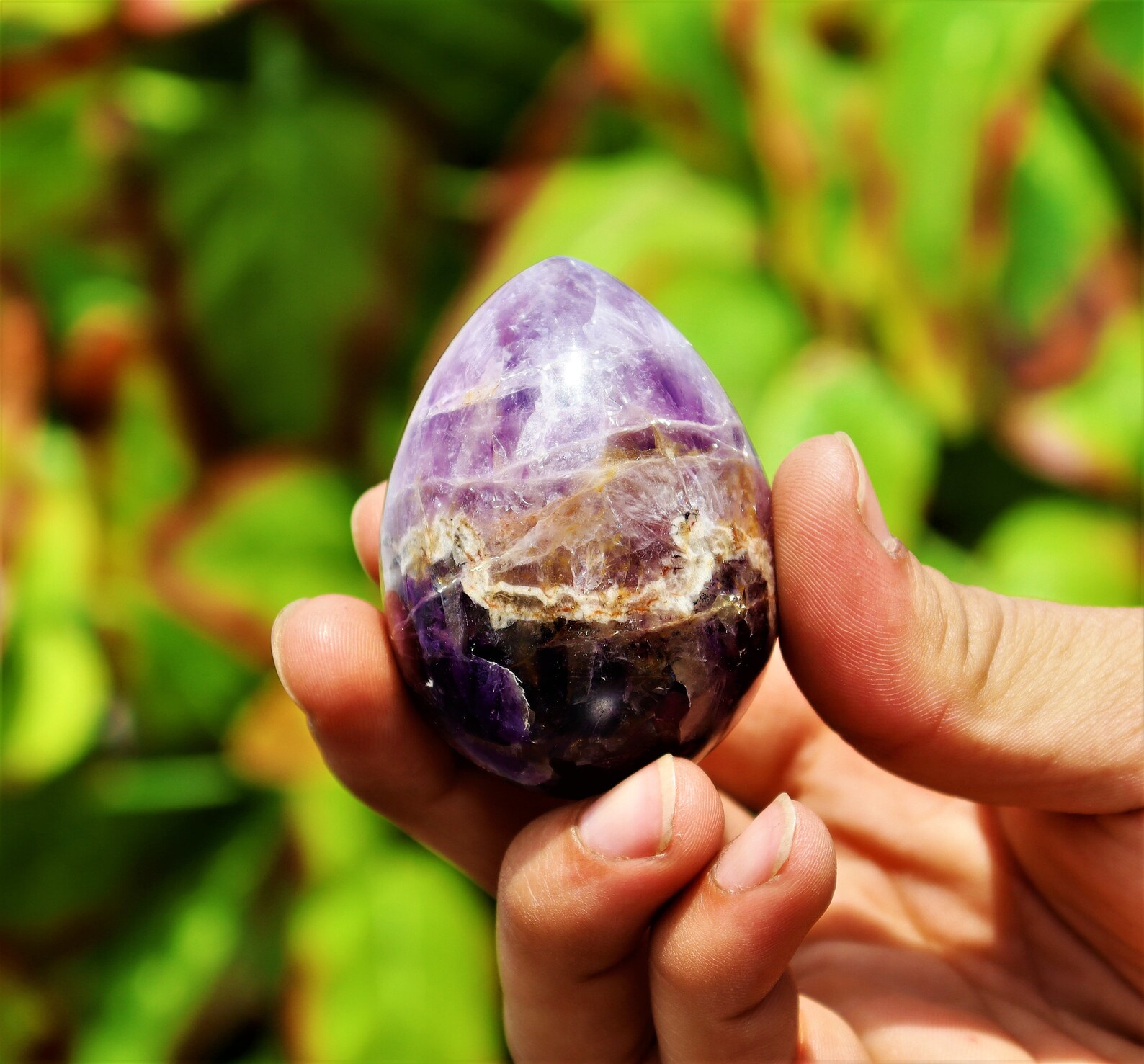 Small 50MM Natural Blue Amethyst Stone A Quality Metaphysical - Etsy