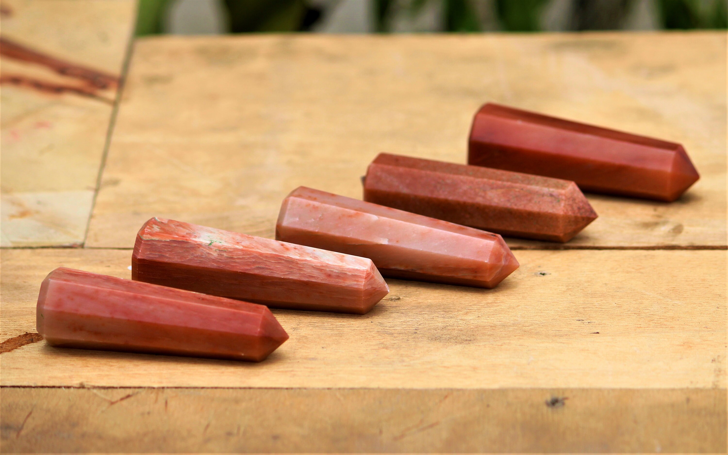 Egyptian 8 Faceted 70MM Mini Red Moonstone Metaphysical - Etsy