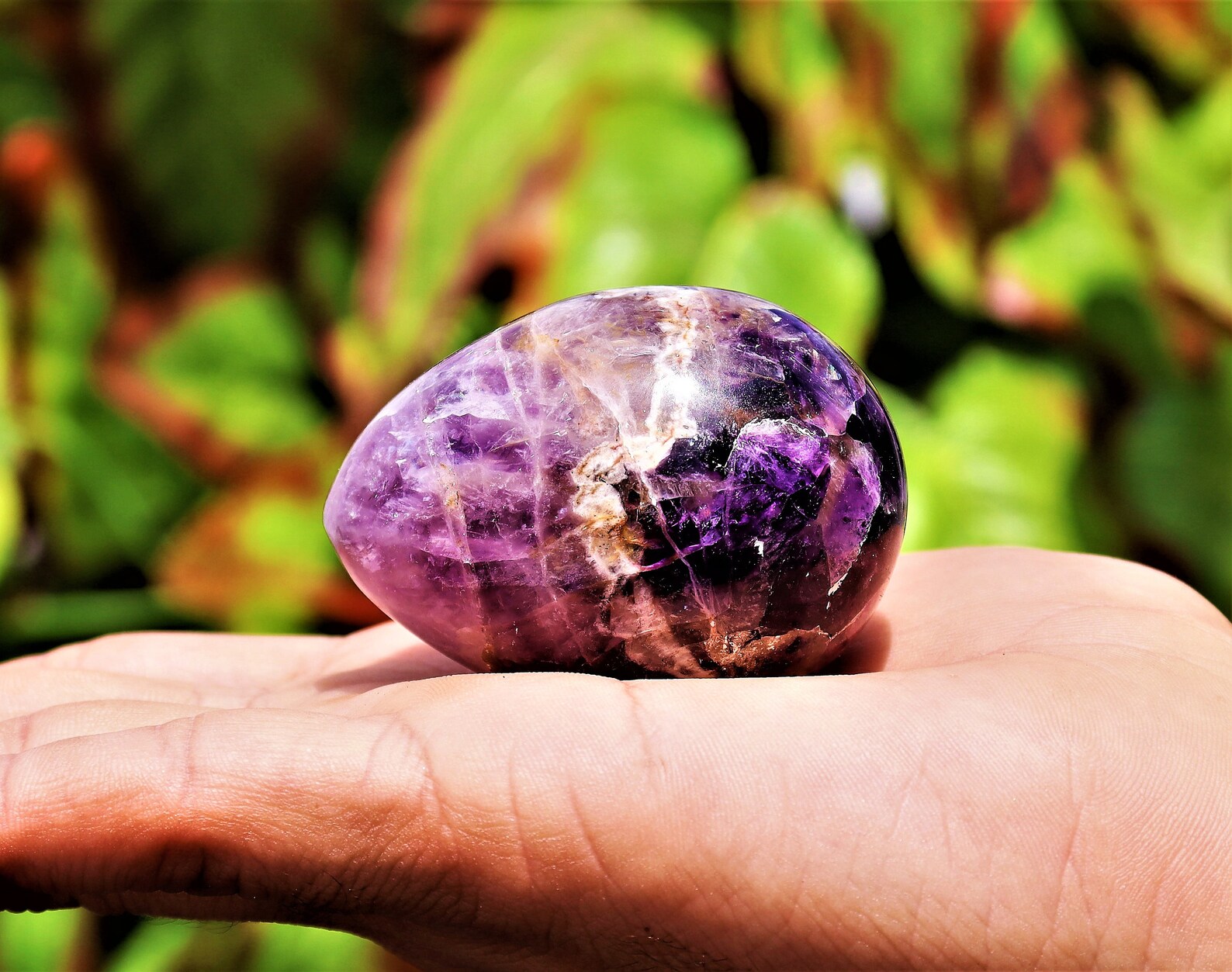 Small 50MM Natural Blue Amethyst Stone A Quality Metaphysical - Etsy