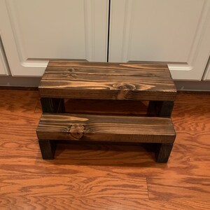 Rustic Kids Step Stool, Adult or Toddler Step Stool, Rustic Step Stool ...