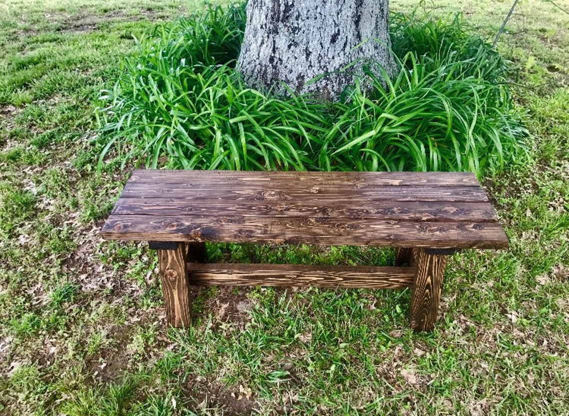 Handmade Wooden Bench/rustic Bench/farmhouse Bench/entryway - Etsy