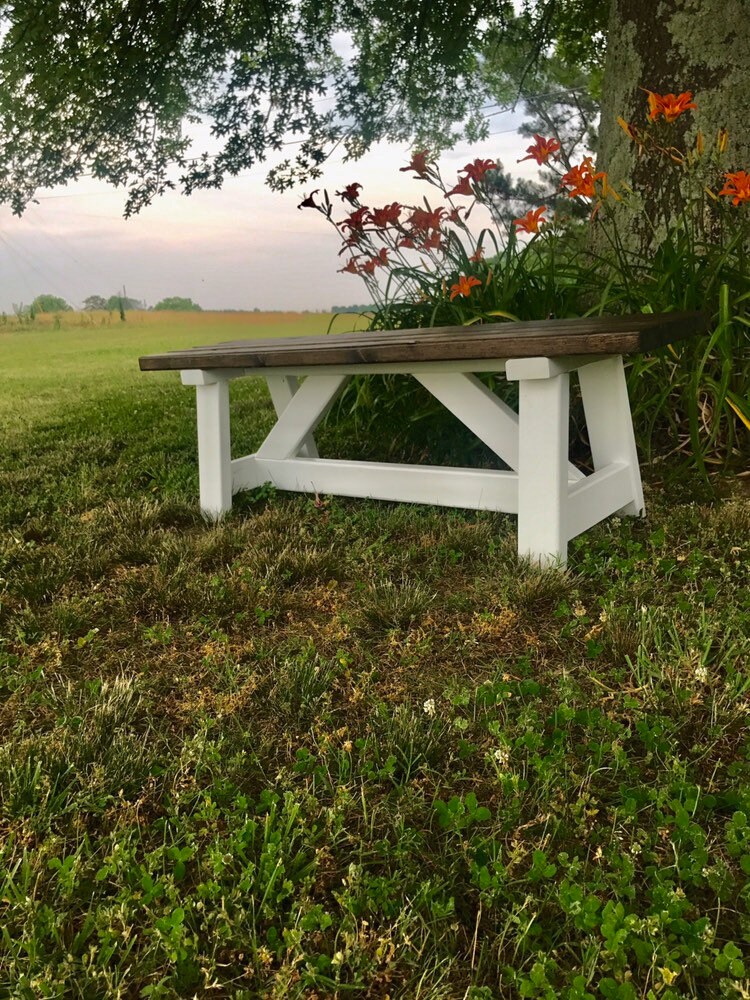 Handmade Wooden Bench/rustic Bench/farmhouse Bench/ Entryway Bench - Etsy