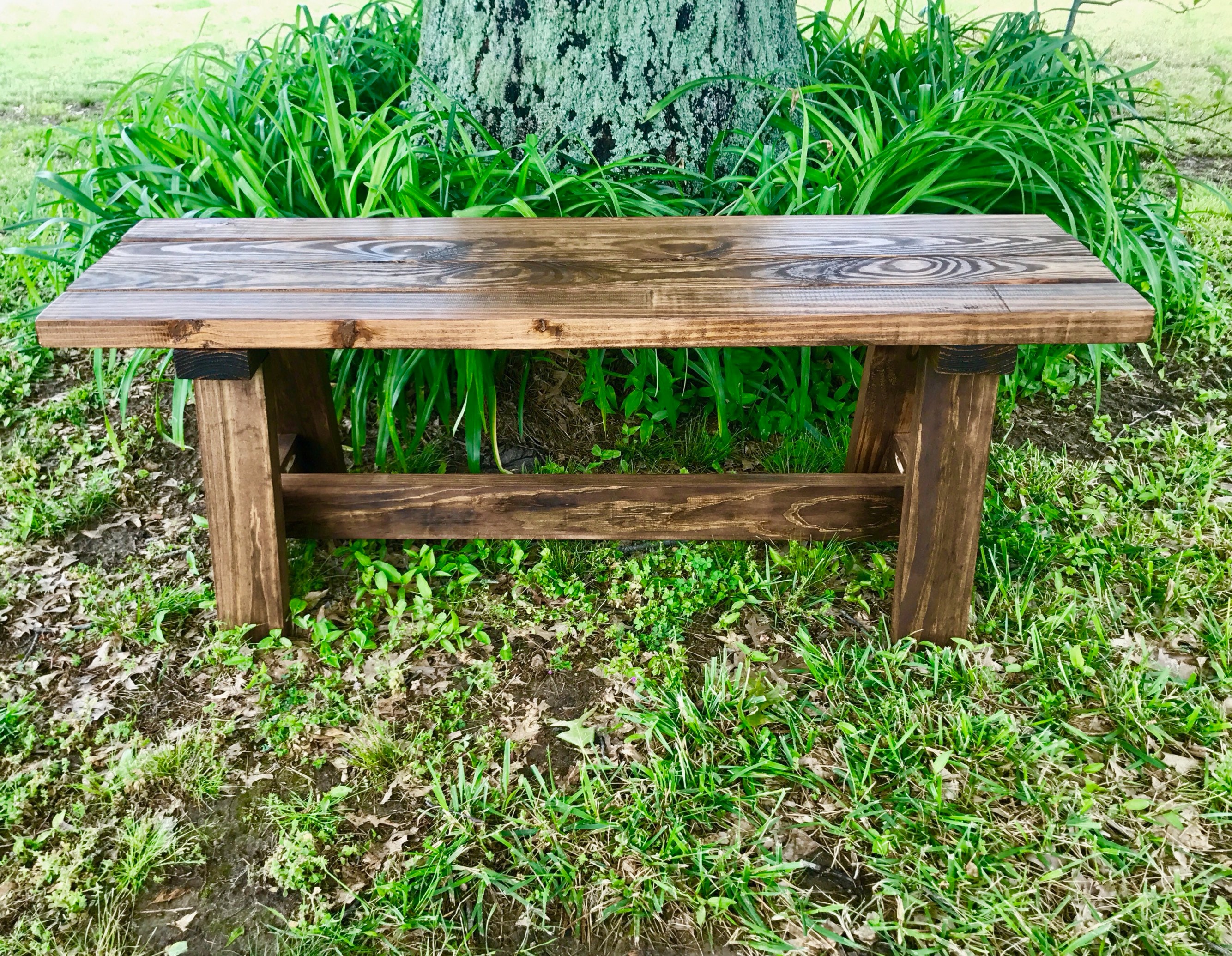 Handmade Wooden Bench/rustic Bench/farmhouse Bench/entryway - Etsy