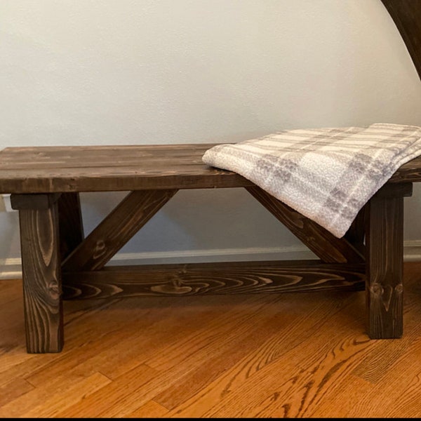 Farmhouse Bench - Etsy