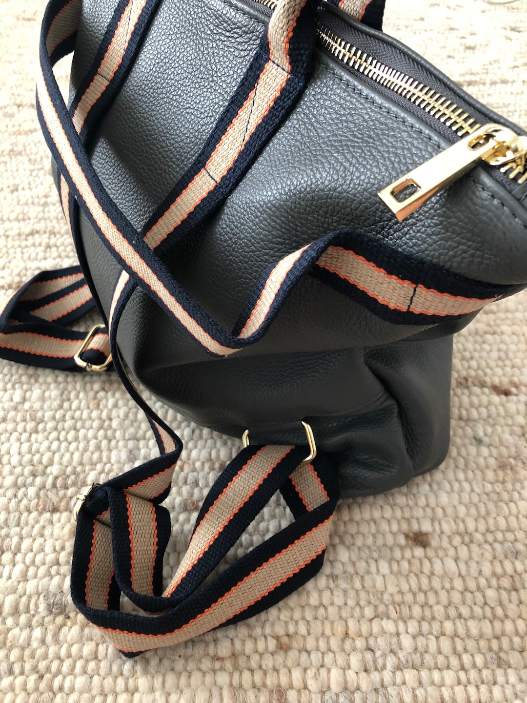 JASPER Hammer! Rucksack Lederrucksack Tasche Ledertasche Schultertasche ...