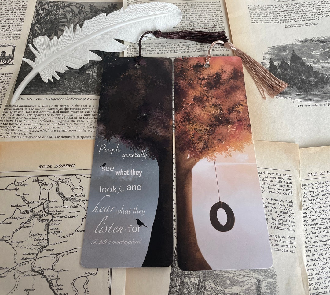 How to Kill a Mockingbird Inspired Bookmark - Etsy