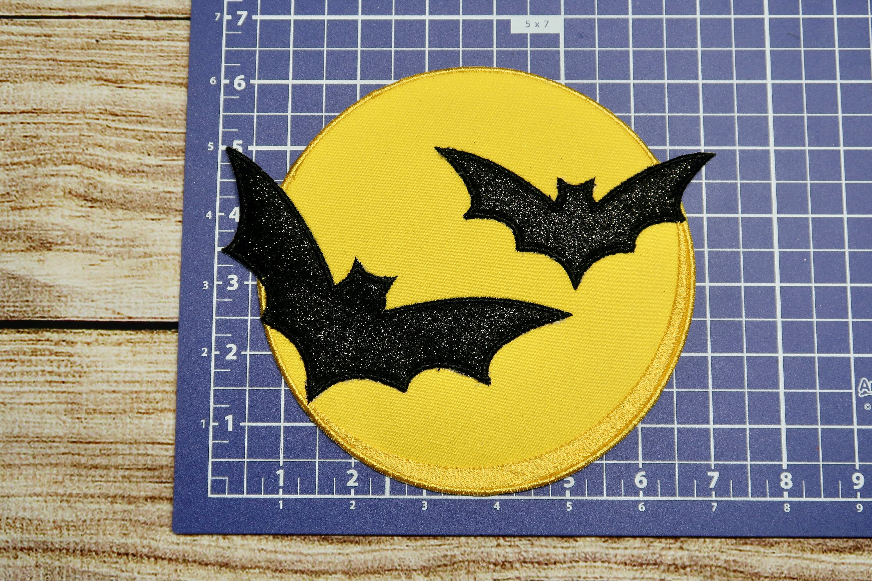 Large Full Moon Patch Moon Iron on Patch Full Moon Iron on - Etsy