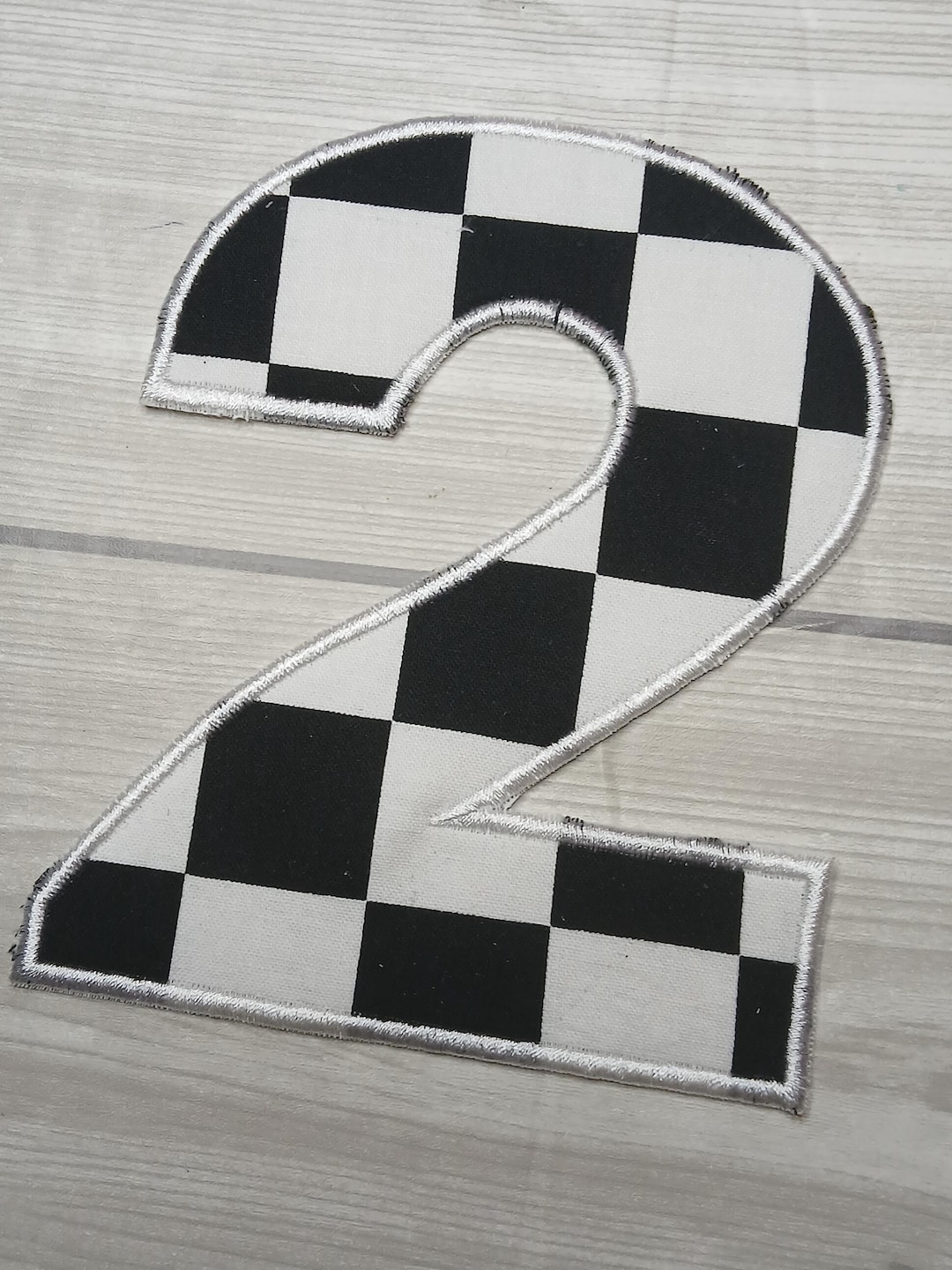 Number Iron on Patches, 5.5 Inch Patches, Applique Iron on Patch ...