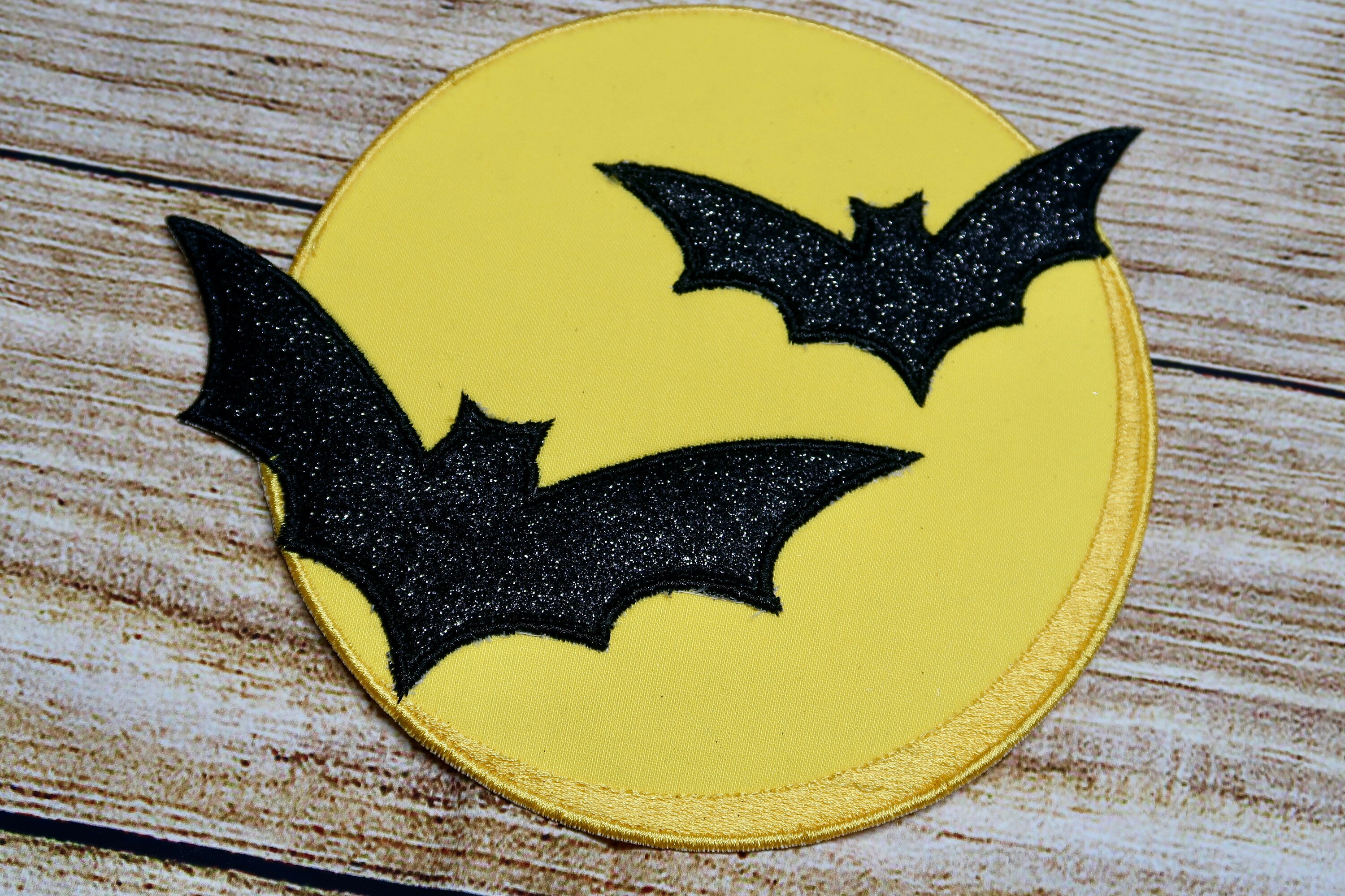 Large Full Moon Patch Moon Iron on Patch Full Moon Iron on - Etsy