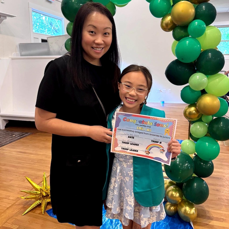 Girl Scout Bridging Certificates: Customizable Daisies, Brownies ...