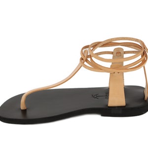 Handmade Leather Calpas Sandals - Malibu M - Etsy