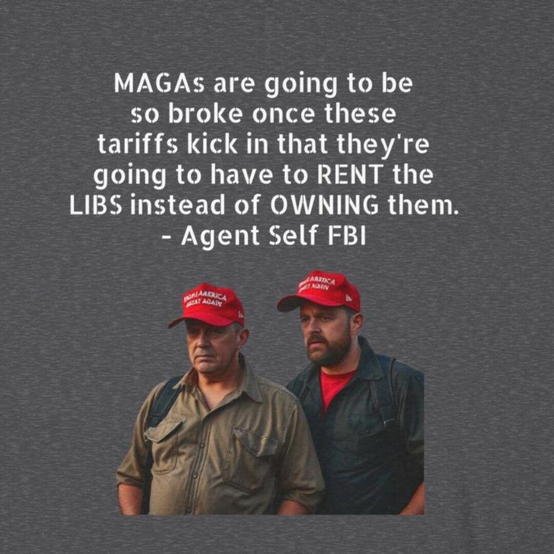 Rent the Libs Political Statement Unisex Tee, Anti-trump Tshirt ...