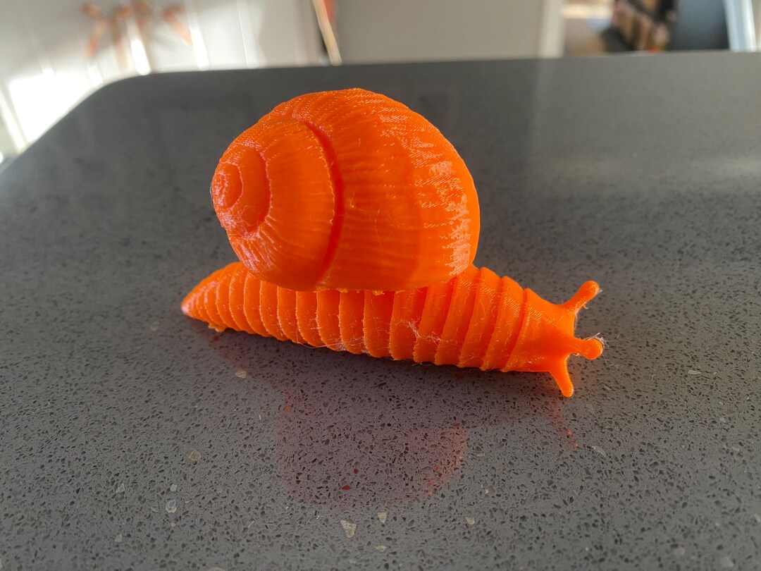 Articulated Snail With Collectable Removable Shell #1 - Etsy