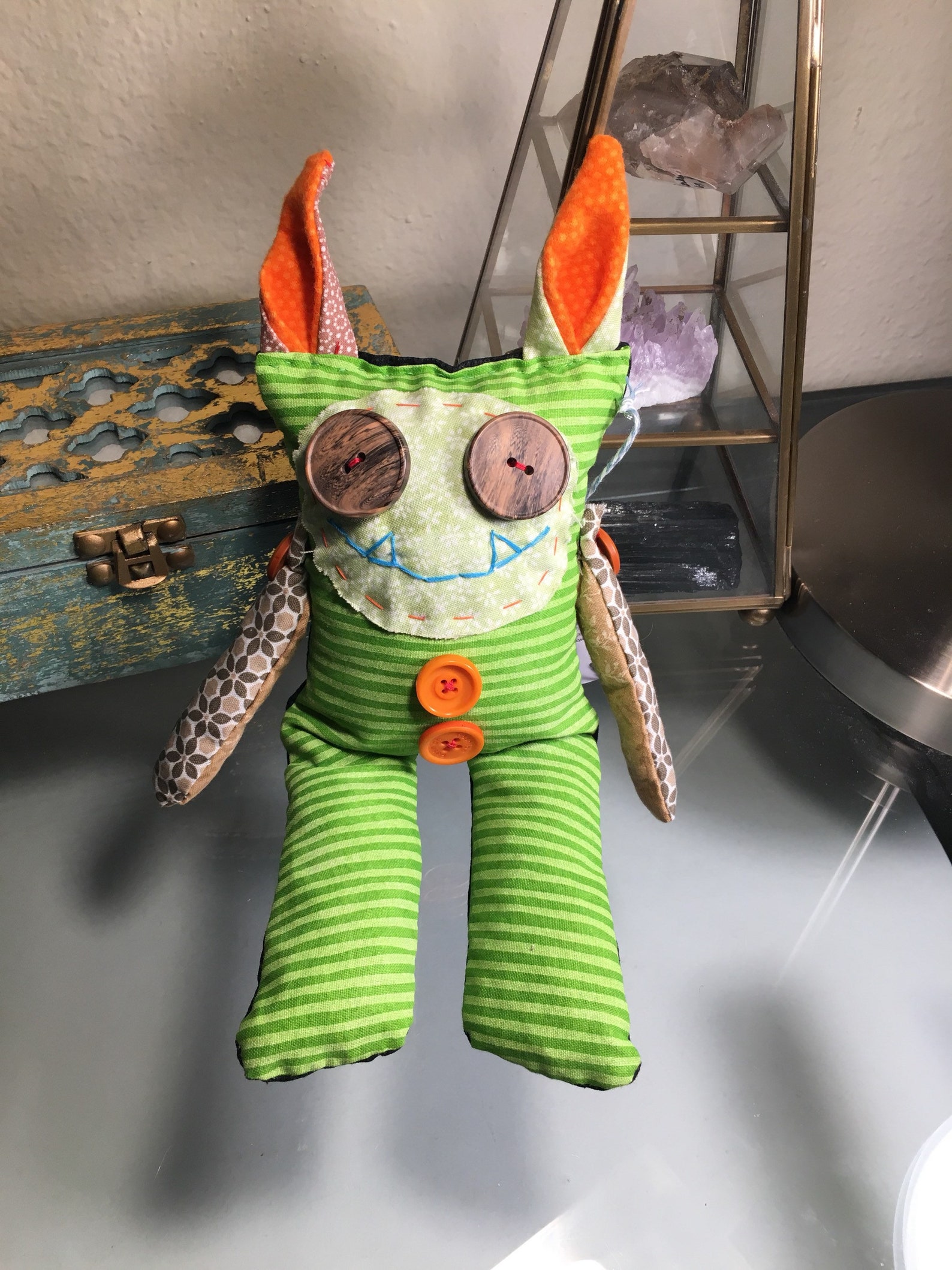 CUDDLE MONSTERS Hand Stitched Monster Rag Doll 88 | Etsy