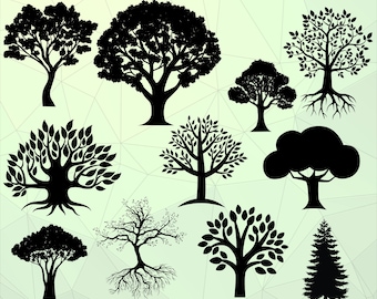 Svg tree | Etsy