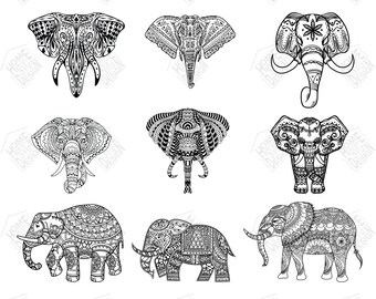 Elephant svg | Etsy