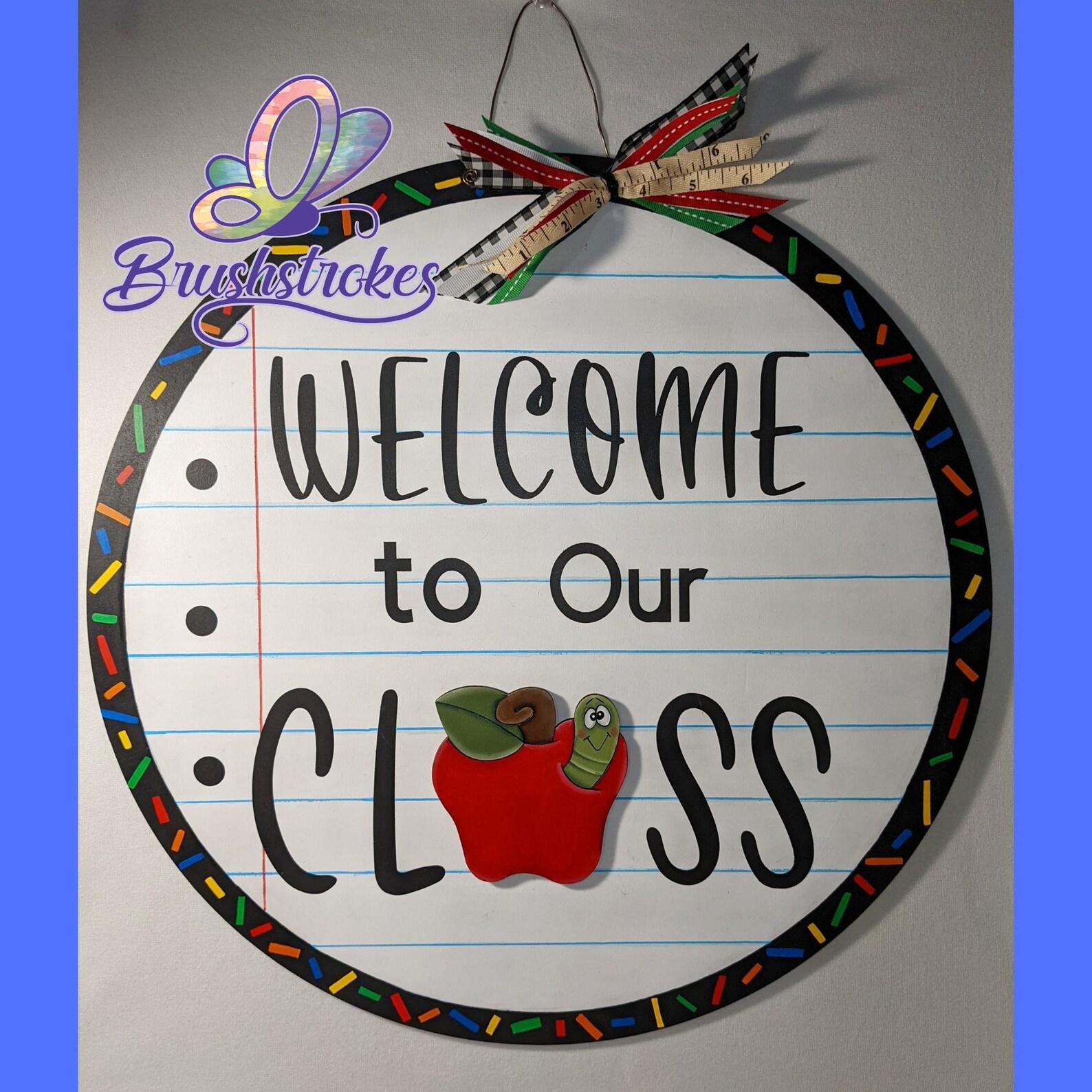 Classroom Interchangeable Sign W/12 Attachments - Etsy