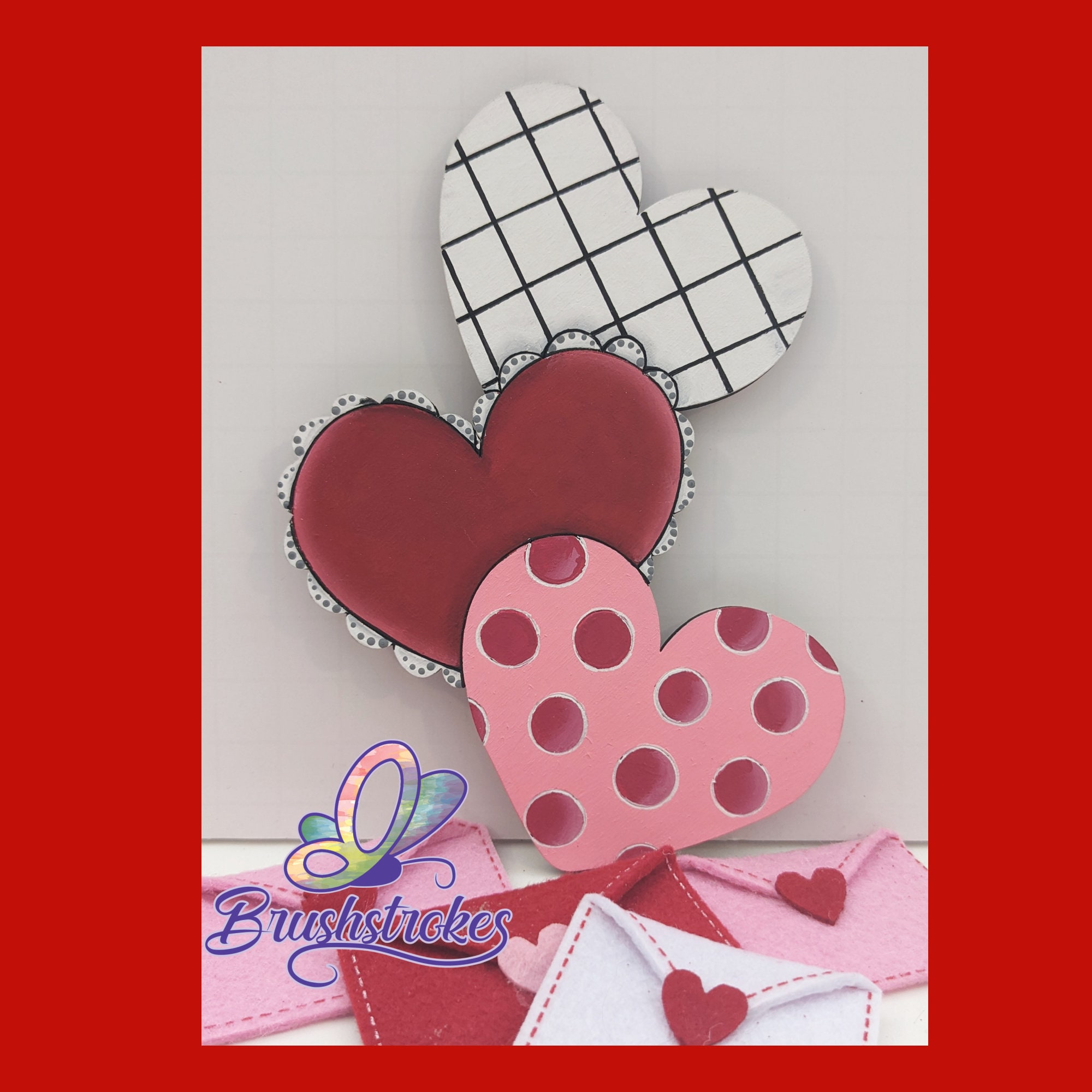 Heart Stack Attachment for Interchangeable Signs | Etsy