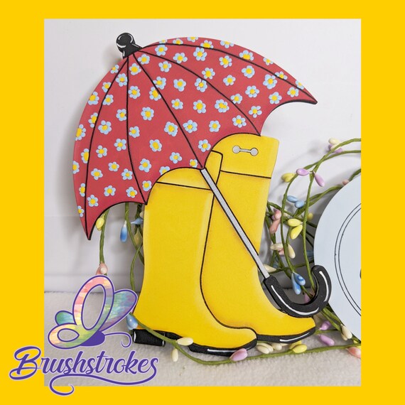 Rain Boots Attachment for Interchangeable Sign | Etsy