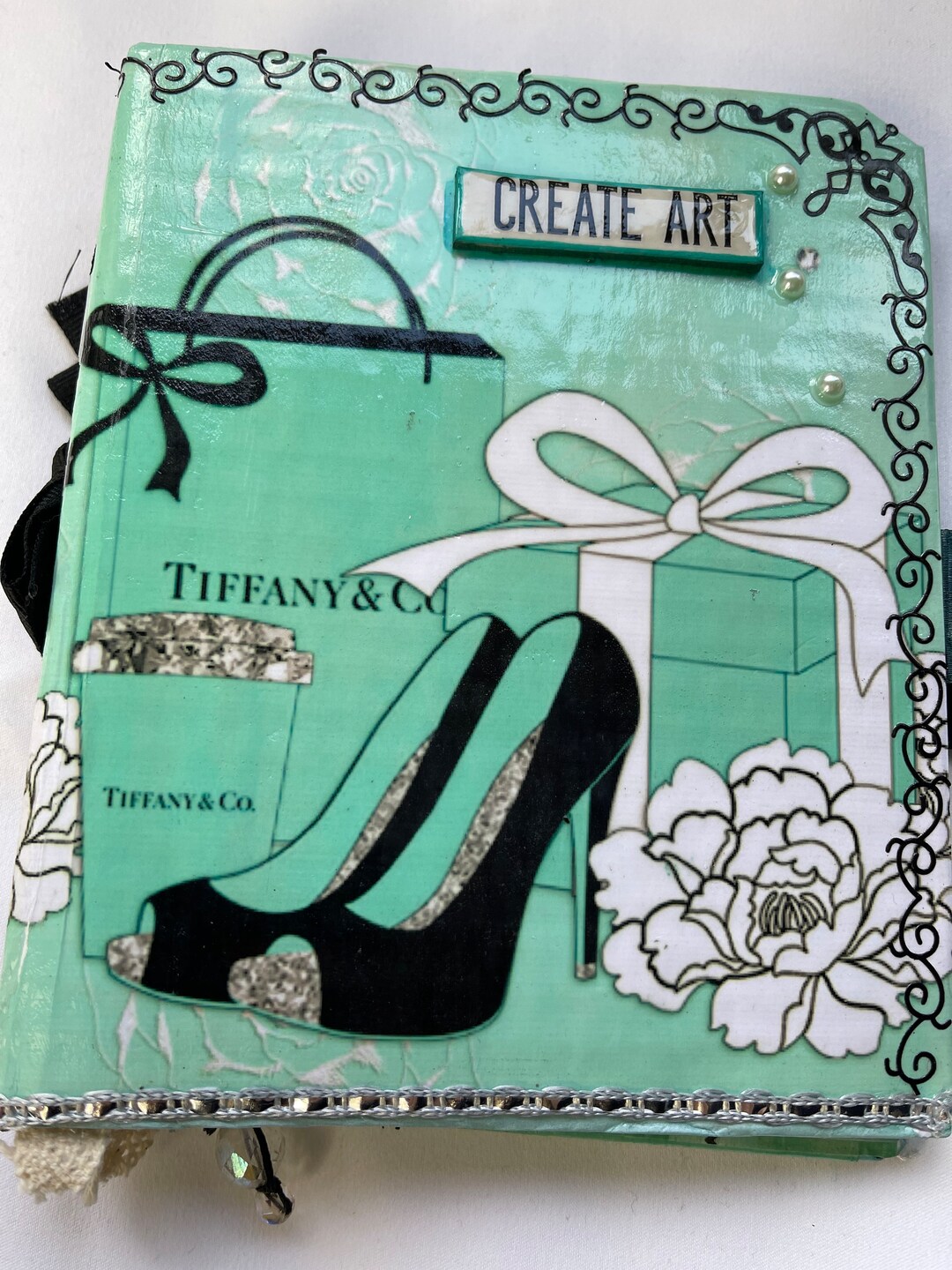 Handmade Mini Art Journal, Diary, Writing Book, Book Lovers Gift ...