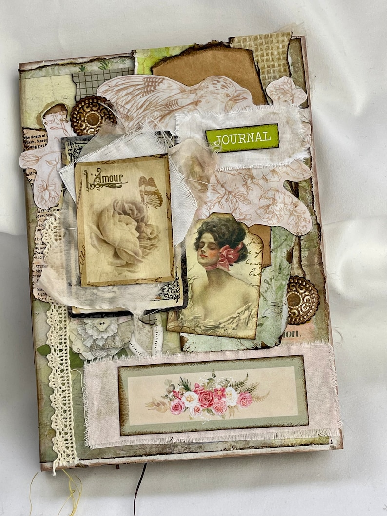 Junk Journal for Sale Selection of Papers Memory Book Notebook Diary ...
