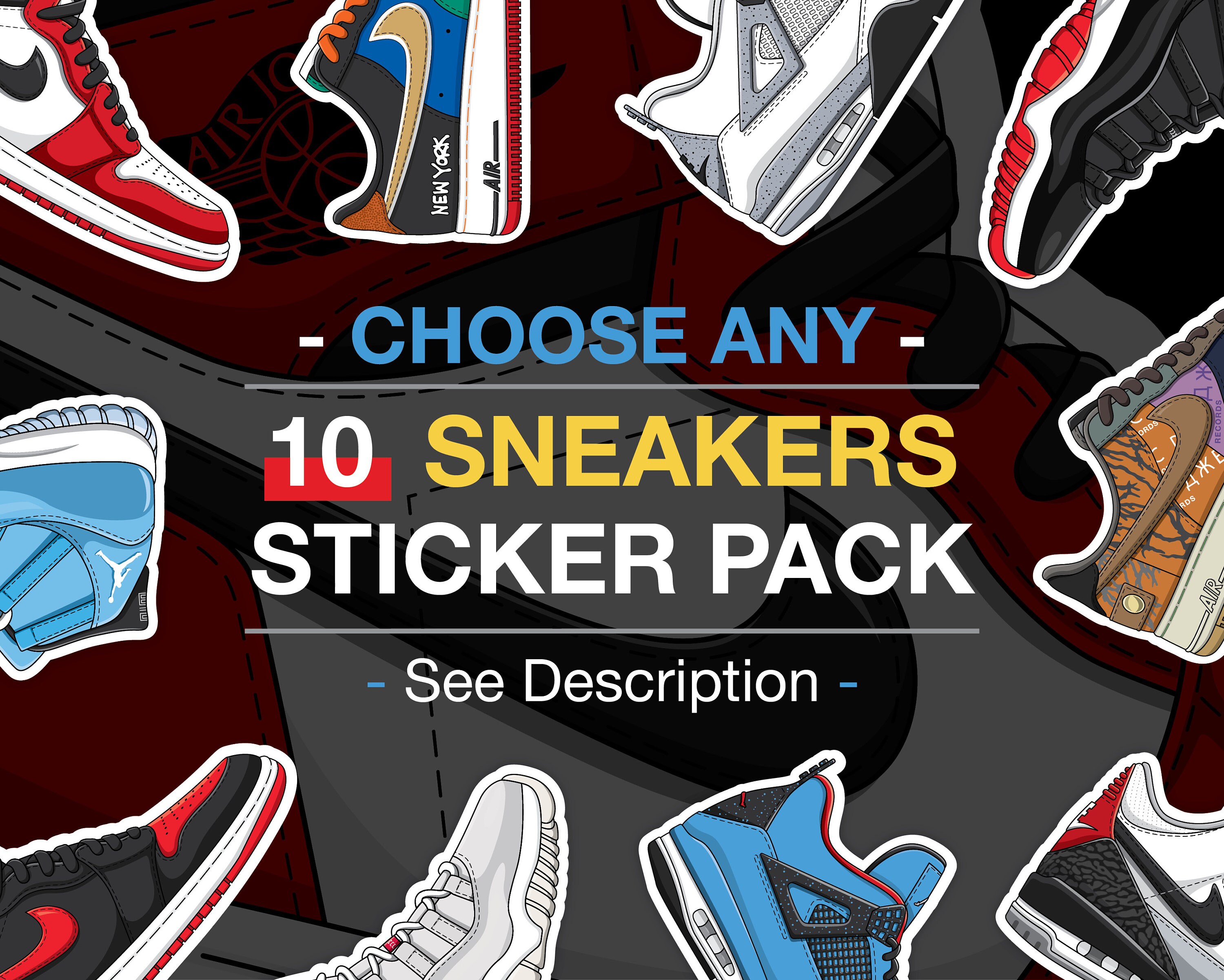 Sneaker Sticker | atelier-yuwa.ciao.jp