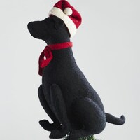 Flat-coated Retriever CHRISTMAS Tree Toppers and Shelf Decor - Etsy