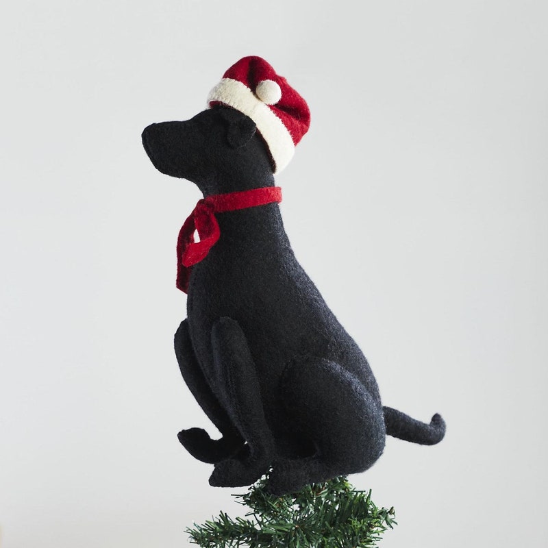Black Lab Topper - Etsy