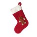 Gingerbread Boy on Red Christmas Stocking in Hand Felted Wool - Etsy
