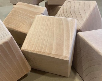 Solid Wood Block | Etsy