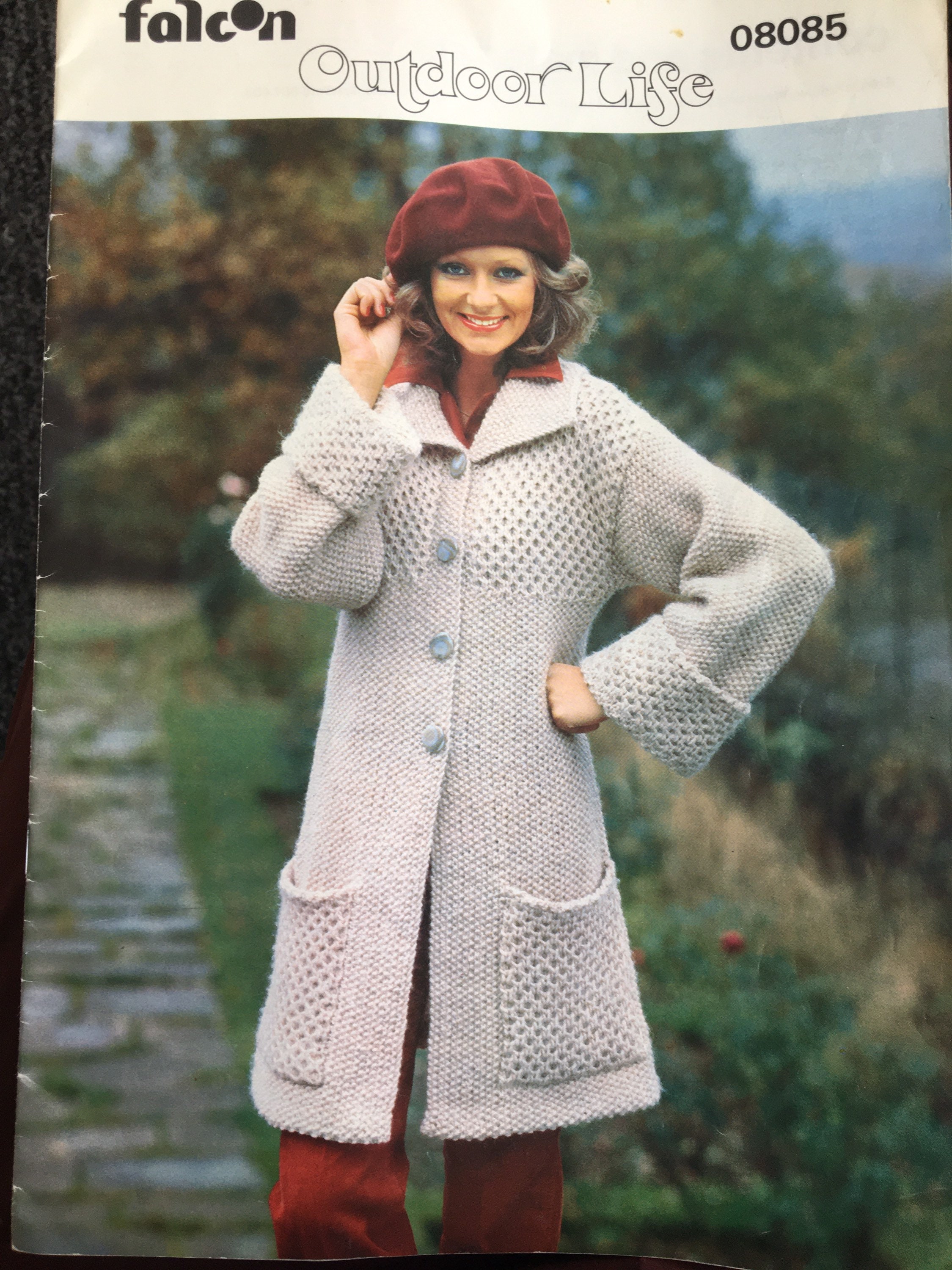 Collection of Vintage Knitting Patterns. Duster Jacket.autumn/fall ...
