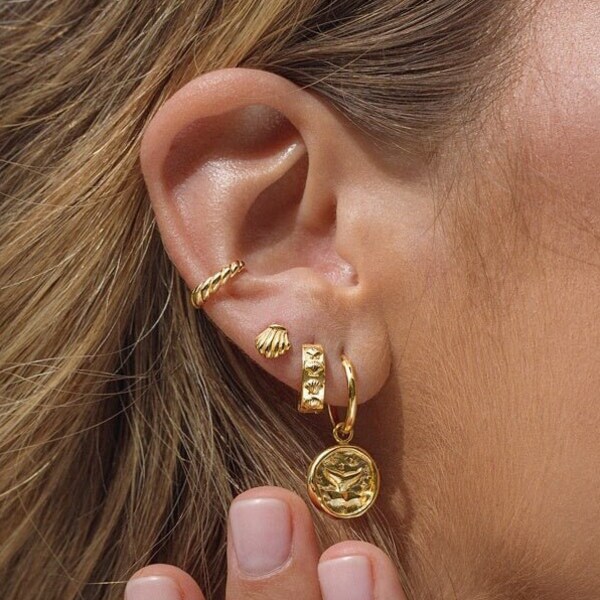 Second Hole Earrings - Etsy