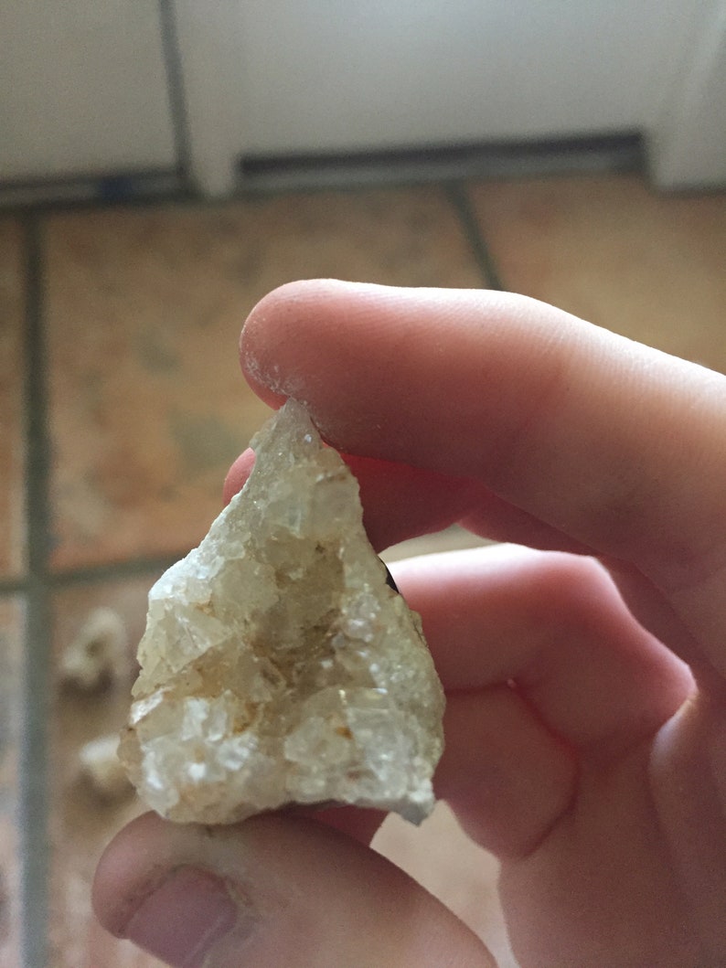 Limestone Crystal Magnets - Etsy
