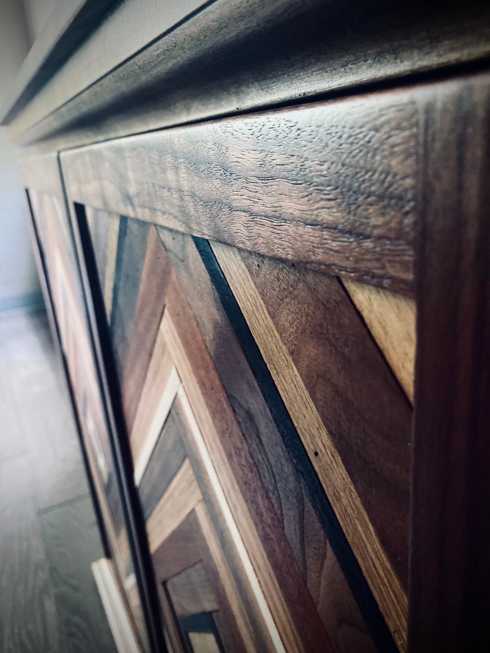 Double Door Locking Walnut Coffee Bar Cabinet/ Bar Cabinet / - Etsy