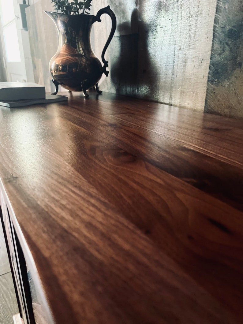 Double Door Locking Walnut Coffee Bar Cabinet/ Bar Cabinet / - Etsy