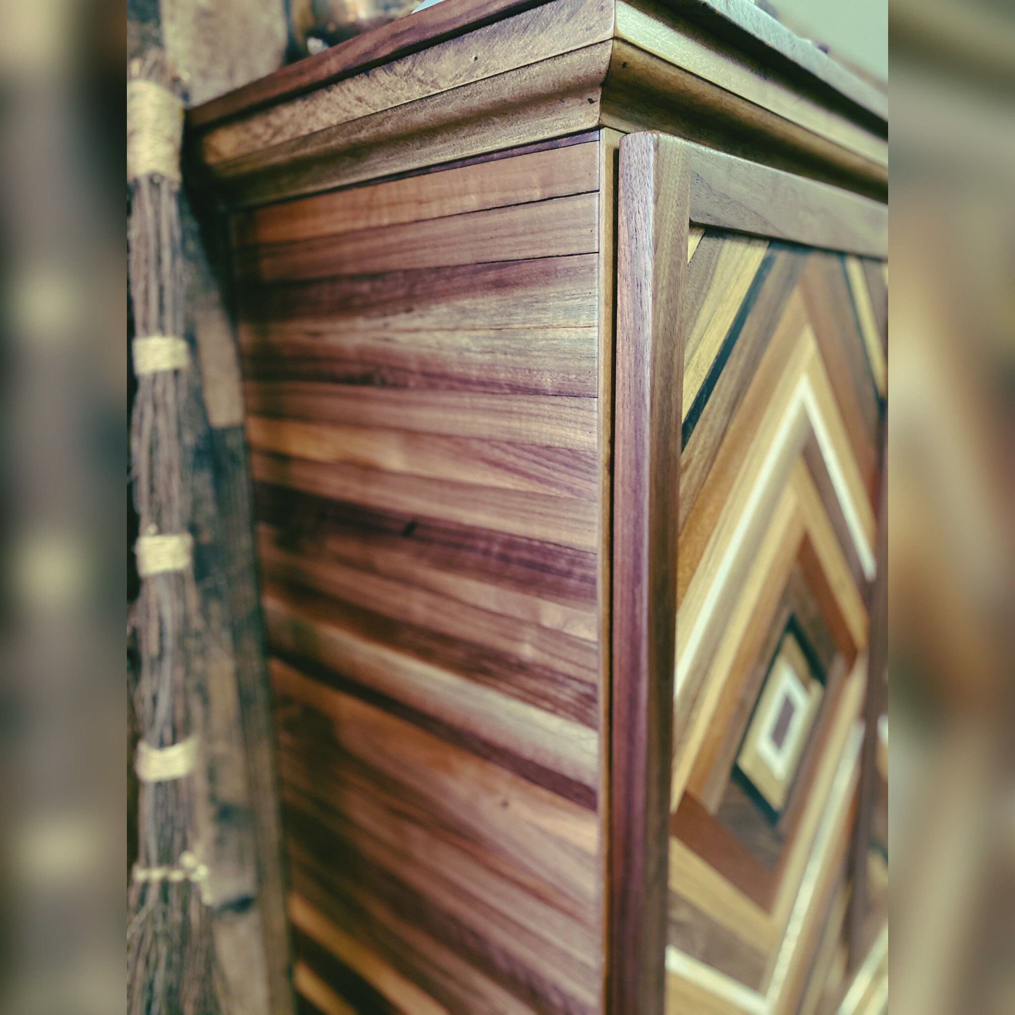 Double Door Locking Walnut Coffee Bar / Coffee Bar / Liquor | Etsy