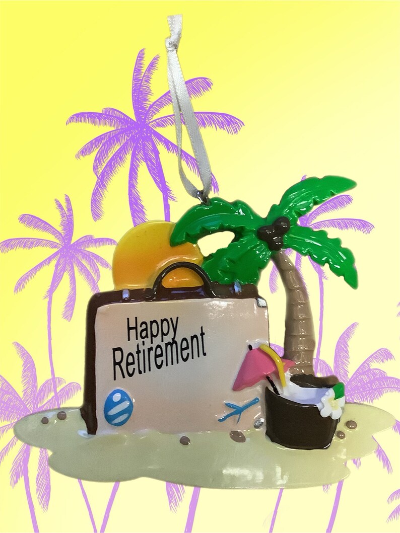Happy Retirement Personalized Ornament - Etsy