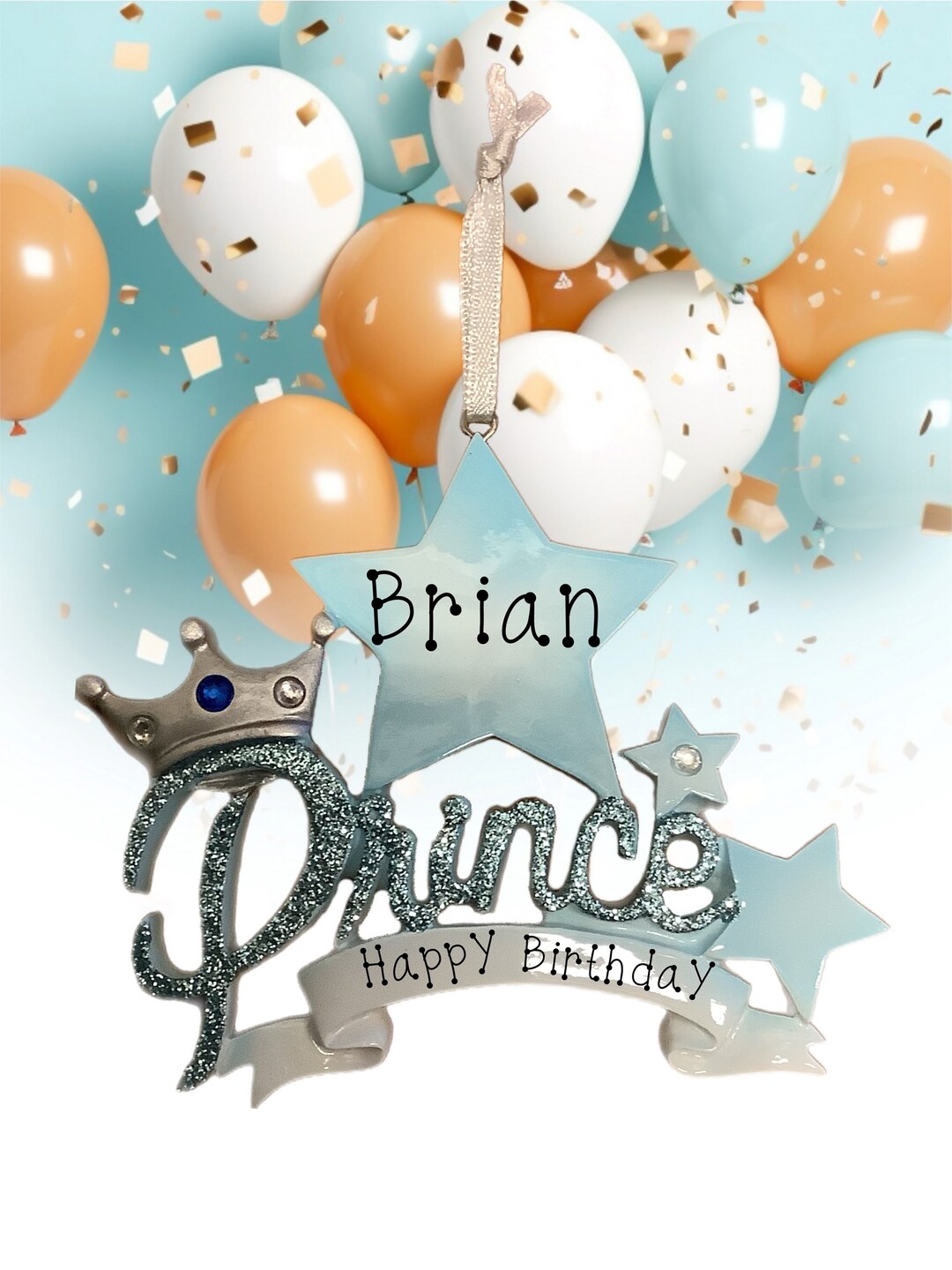 Prince Personalized Ornament - Etsy