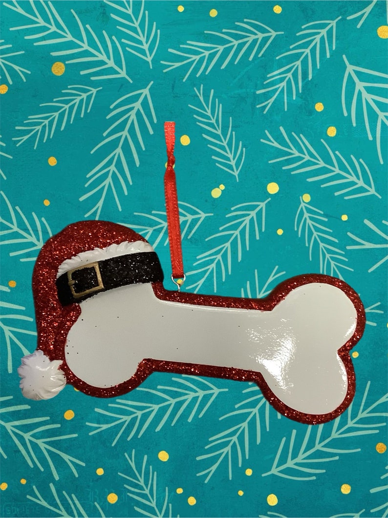Christmas Bone Personalized Ornament - Etsy